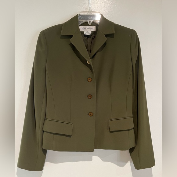 Rena Rowan | Jackets & Coats | Rena Rowan Olive Jacket | Poshmark
